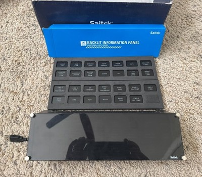 Saitek Pro Flight BIP Backlit Information Panel – Rare / Discontinued ...