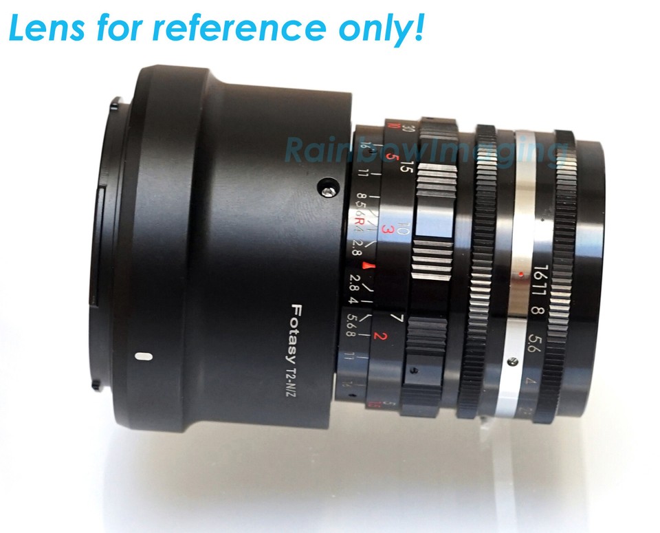 T Mount T2 Telescope Lens to Nikon Z Z5 Z8 Z9 Z50 Z6 Z7 II Mirrorless ...