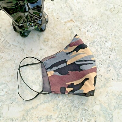 Camouflage Face Mask, Light Brown, Military, Army, National Guard ...