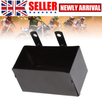 Sturdy Metal Motorcycle Batteries Carrier Case Storage Holder Box For ...