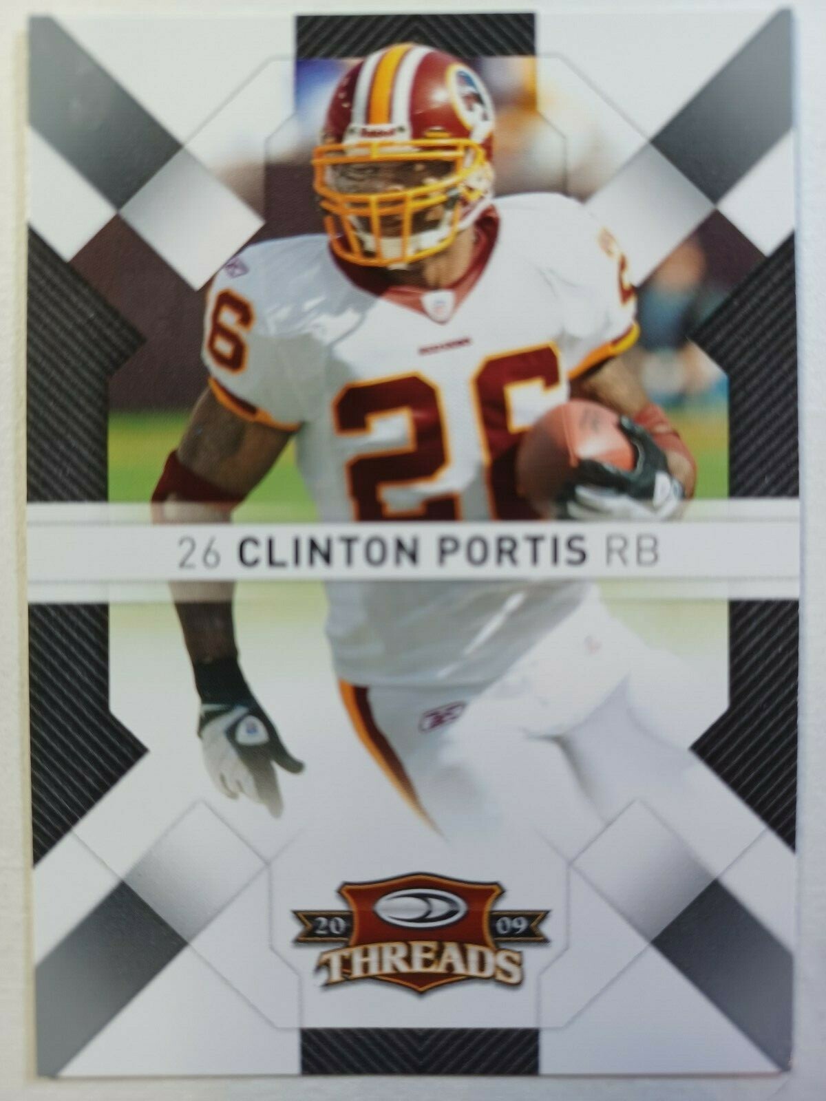 2009+Donruss+Threads+-+%2399+Clinton+Portis for sale online | eBay