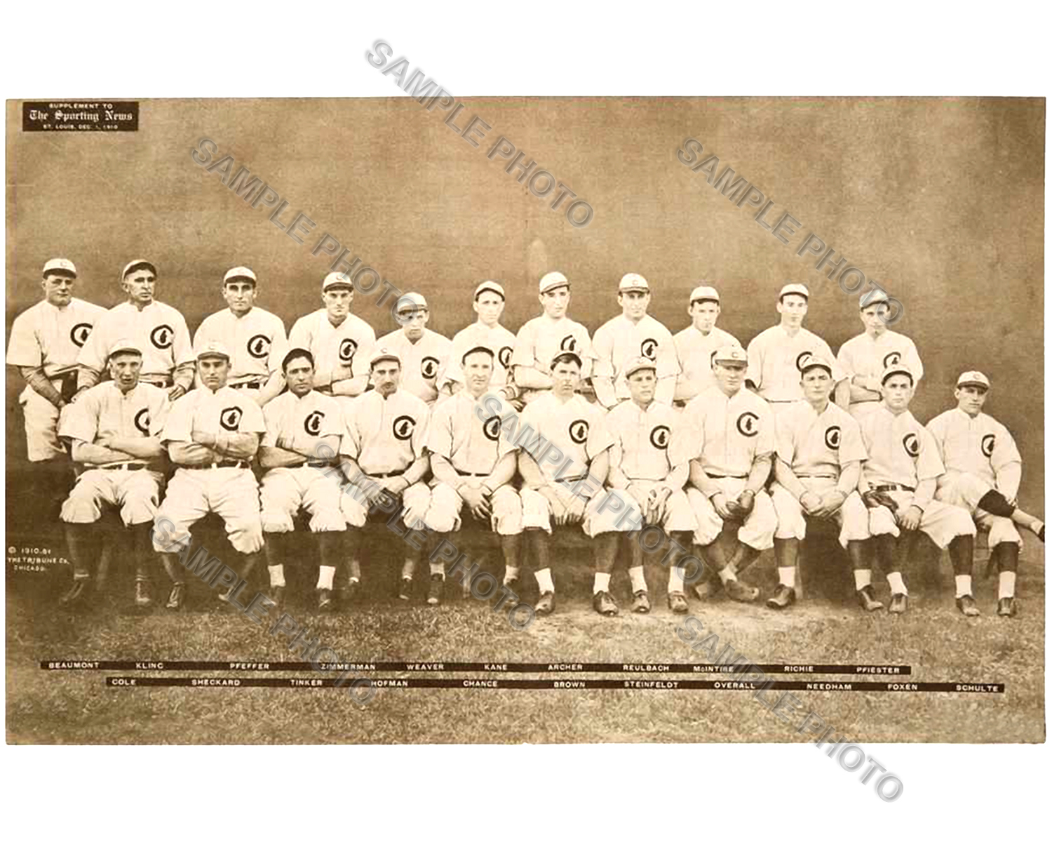 1910 CHICAGO CUBS NLCS CHAMPIONS WORLD SERIES 8X10 TEAM PHOTO | eBay