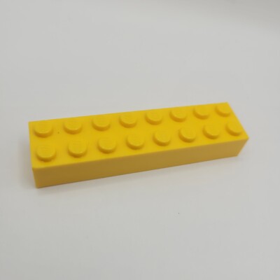Lego Yellow Brick 8x2 2x8 Replacement Part Piece | eBay
