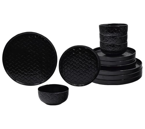 Temp-tations Special Edition Carved Willow 12-pc Stacking Dinnerware ...