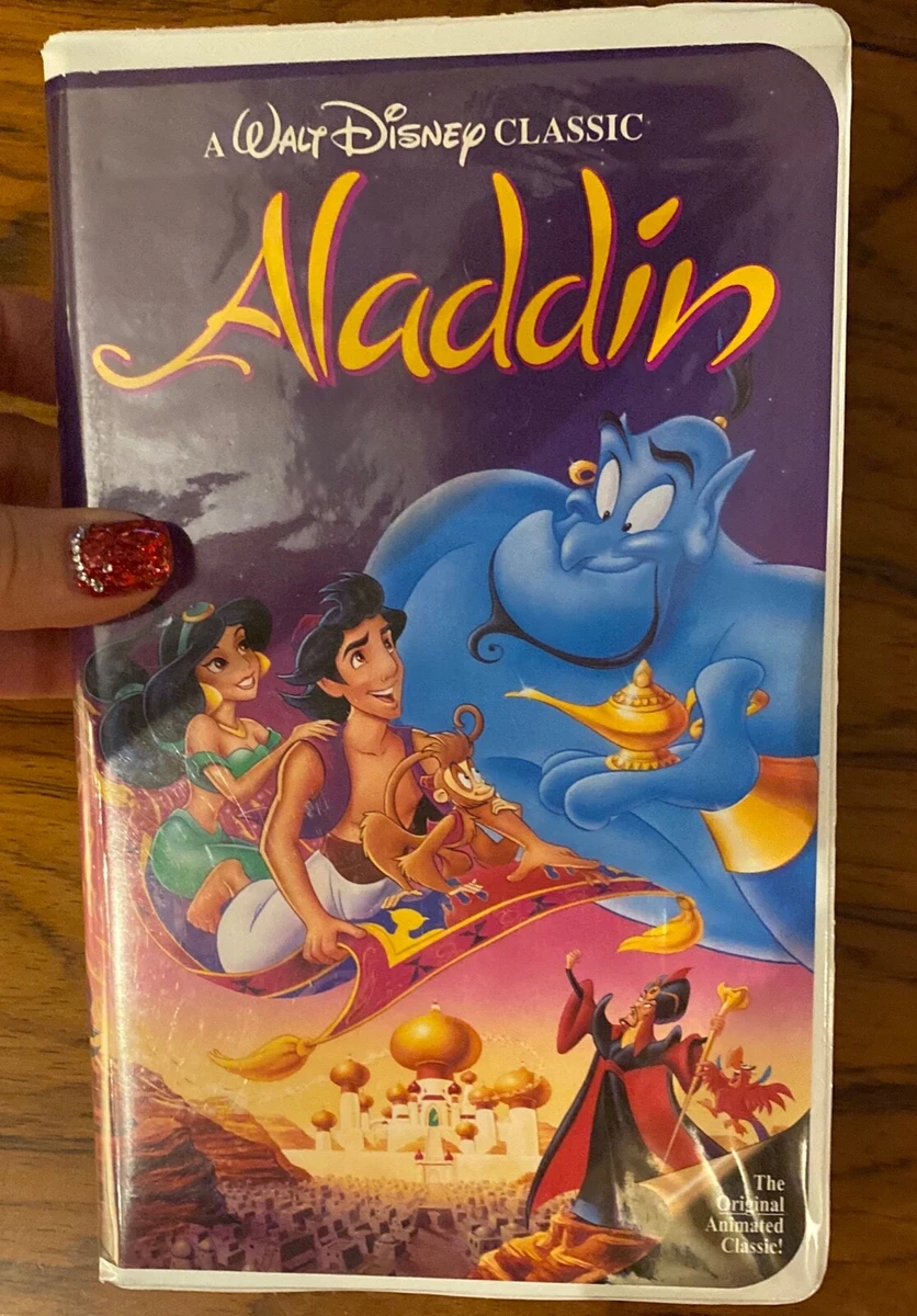 Rare! Aladdin The Classic on VHS the original animated classic - glwec.in