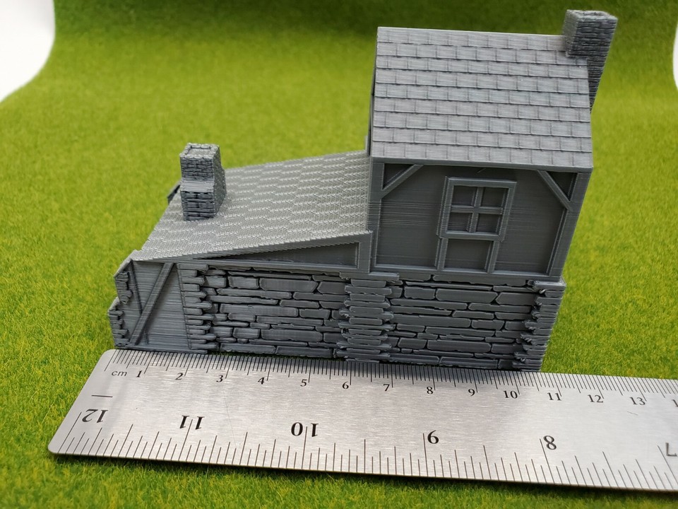 HO scale Blacksmith Shop Smithy 1:87 scale 3D print | eBay