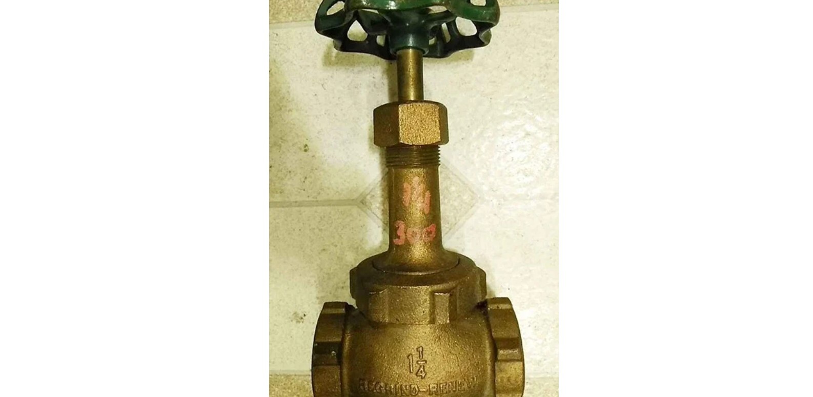 Vintage 1 1/4" Jenkins Threaded Gate Valve - NEW OLD STOCK - NEVER BEEN ...