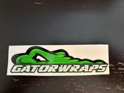 GATOR WRAPS Vinyl Car RZR SXS Wrap Sticker 6"x1.5" | eBay