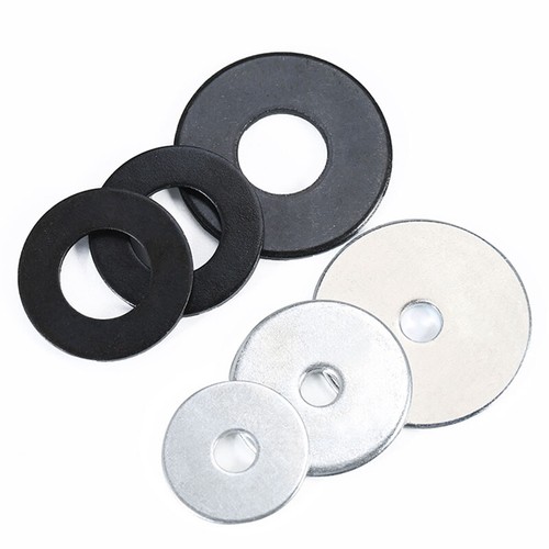 Grade 8 Flat Washer 2-30mm ID 4-56mm OD Carbon Steel Zinc Plated ...
