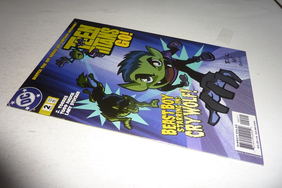 TEEN TITANS GO! #2 DC 2004 Cartoon Network Beast Boy NM Unread | eBay