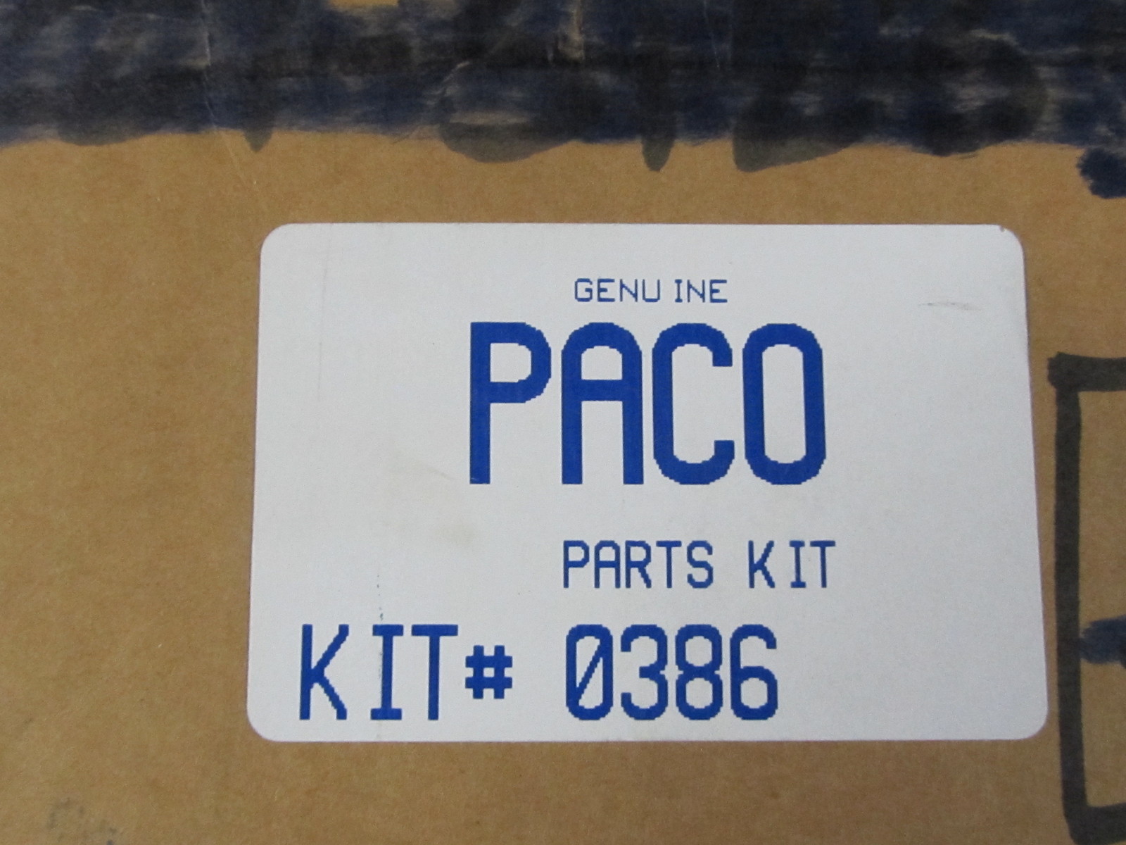 PACO Pump Replacement Parts / K0386 GASKET KIT Free Shipping | eBay