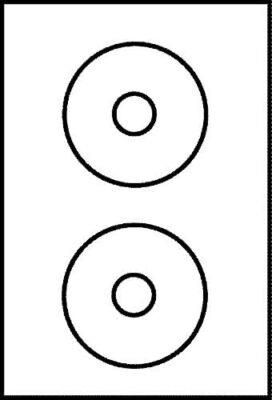 CD | DVD | BluRay label Stickers - 2 per sheet | eBay UK