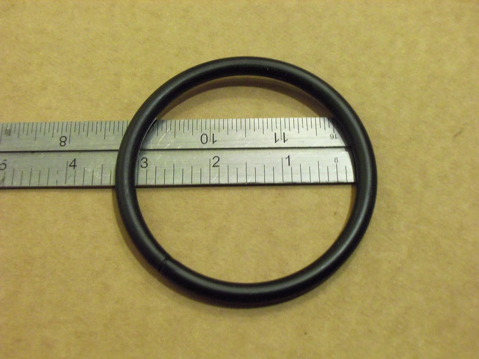 3" Black Welded Steel O Rings (Lot Of 100) | eBay