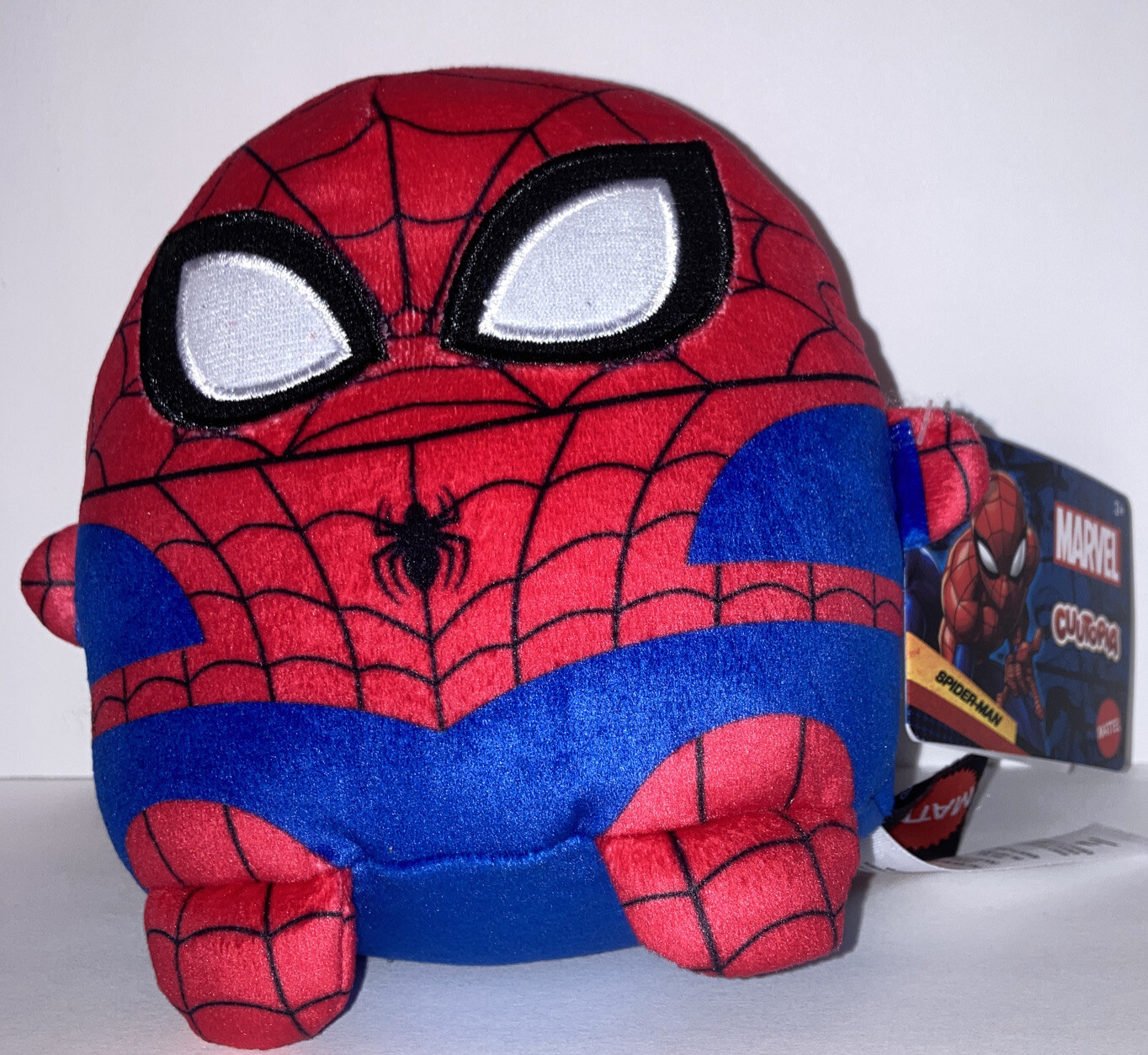 2022 Mattel Cuutopia Marvel Spiderman Miles Morales Squishmallow Plush ...
