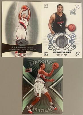 3 Brandon Roy Cards- 2 Rookie Cards! Rare Basketball Collectibles ...