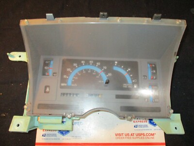 🔥 1992 S10 SPEEDOMETER CLUSTER GUAGE INSTRUMENT ODOMETER ANALOG DASH ...