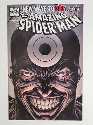 Amazing Spider-man #572 Marvel 2008 VF+ 8.5 Dan Slott, Bullseye Variant ...