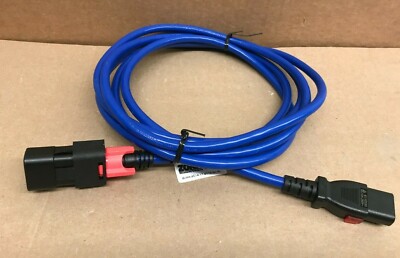 zLock Dual - Locking C14 to Locking C13 Power Cord - 9.8ft Blue (14/3 ...