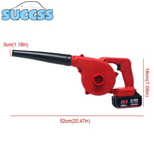 Cordless Blower Handheld Leaf Blower With Battery And Charger Portable ...