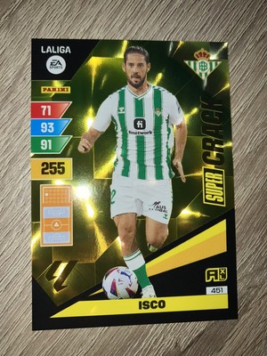 Panini Adrenalyn XL Laliga 2023/2024 Betis Sevilla Isco Gold Super ...