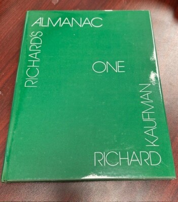 Richard's Almanac Volume One by Richard Kaufman -HB 1983 | eBay