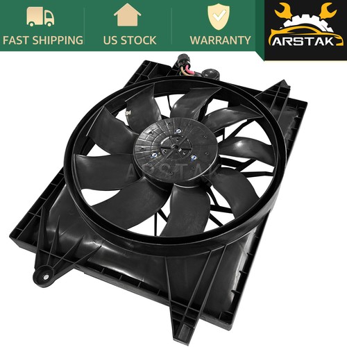 Black Radiator Cooling Fan 5181995AC For 2015-2023 Dodge Charger ...