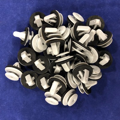 Set of 20 Gray Rocker Panel Retainer Clips For Mazda TD12-51-SJ3A USA ...