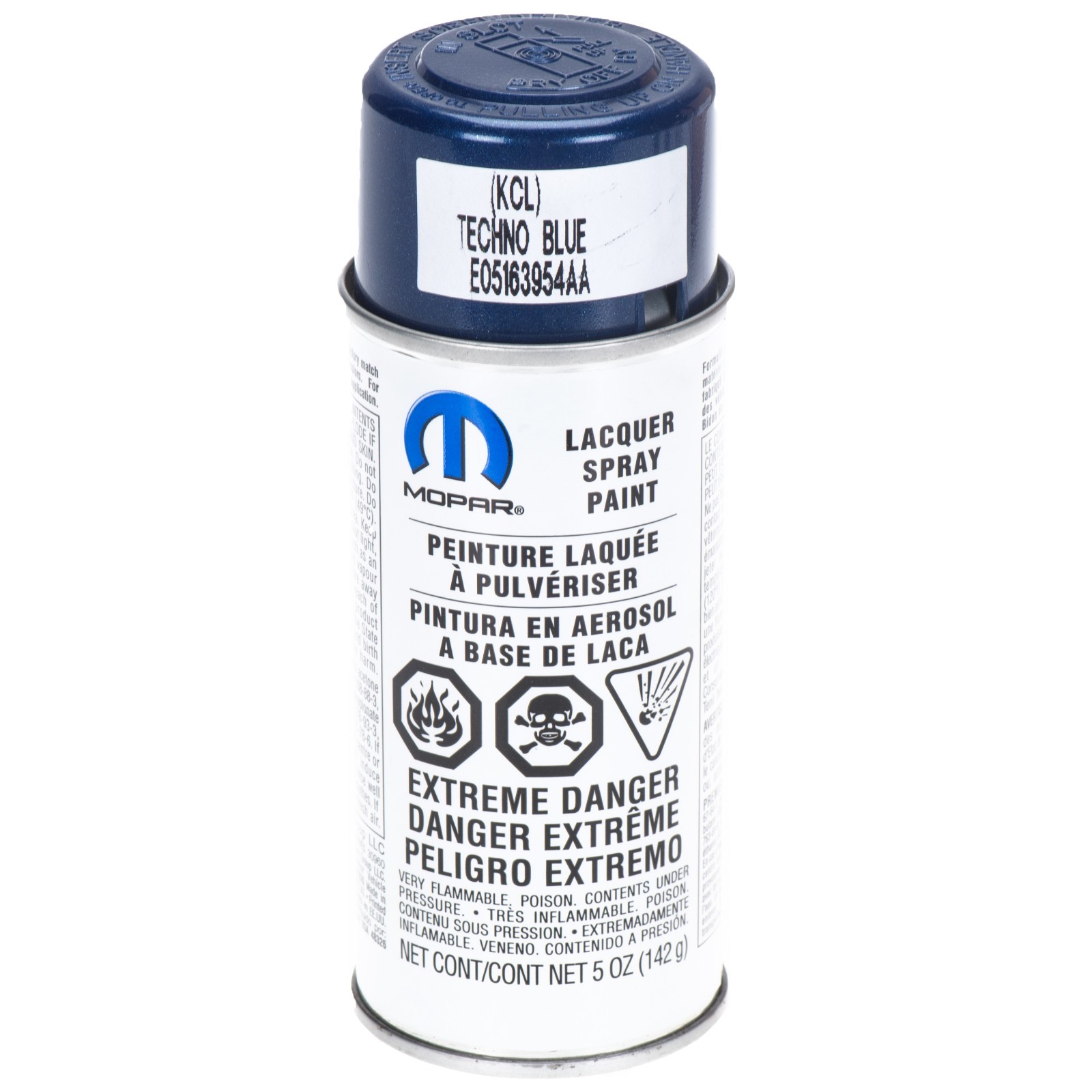 JEEP DODGE CHRYSLER RAM PCL TECHNO BLUE TOUCH UP AEROSOL SPRAY PAINT ...