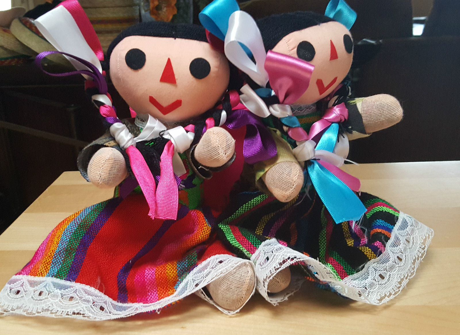 Maria Rag Doll Swivel arms and legs handmade Latin doll Large Tradional ...