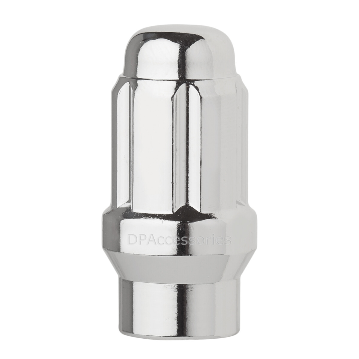 24 Chrome 12x1.25 Closed End ET Spline Tuner Lug Nuts for Aftermarket ...