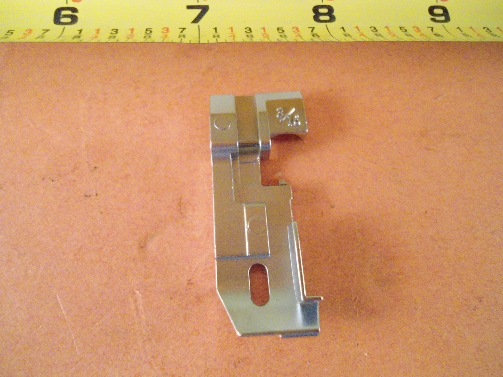 PIPING FOOT 3/16" JANOME NEW HOME 134D 204D 3434D 664D 7034D 8002D ...