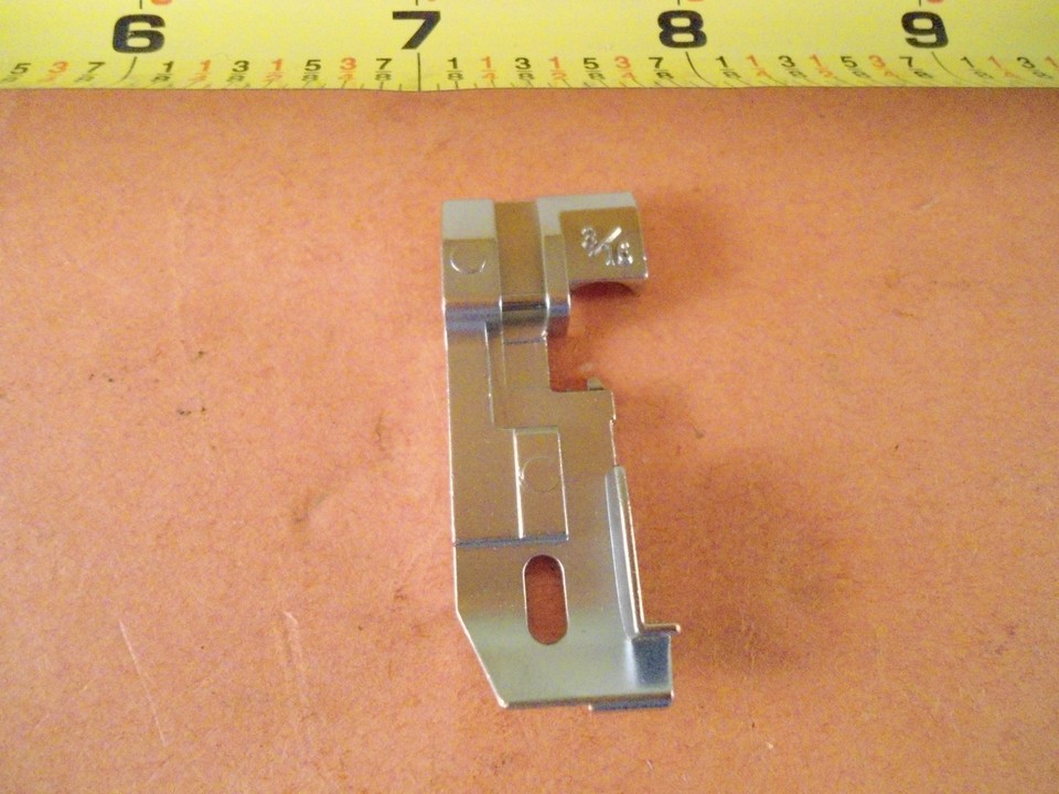 PIPING FOOT 3/16" JANOME NEW HOME 134D 204D 3434D 664D 7034D 8002D ...