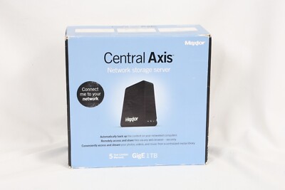 Maxtor Seagate Central Axis 1 TB Network Storage Server Hard Drive NEW Sealed | eBay