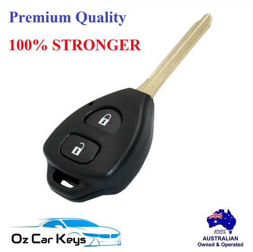 Remote Key Fob Shell Cover 2 Button For Toyota Hiace Hilux Rav4 Corolla ...