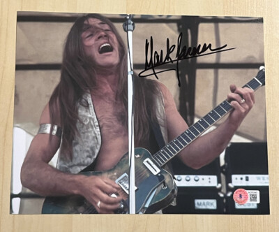 MARK FARNER SIGNED 8x10 PHOTO AUTOGRAPHED GRAND FUNK RAILROAD SINGER ...