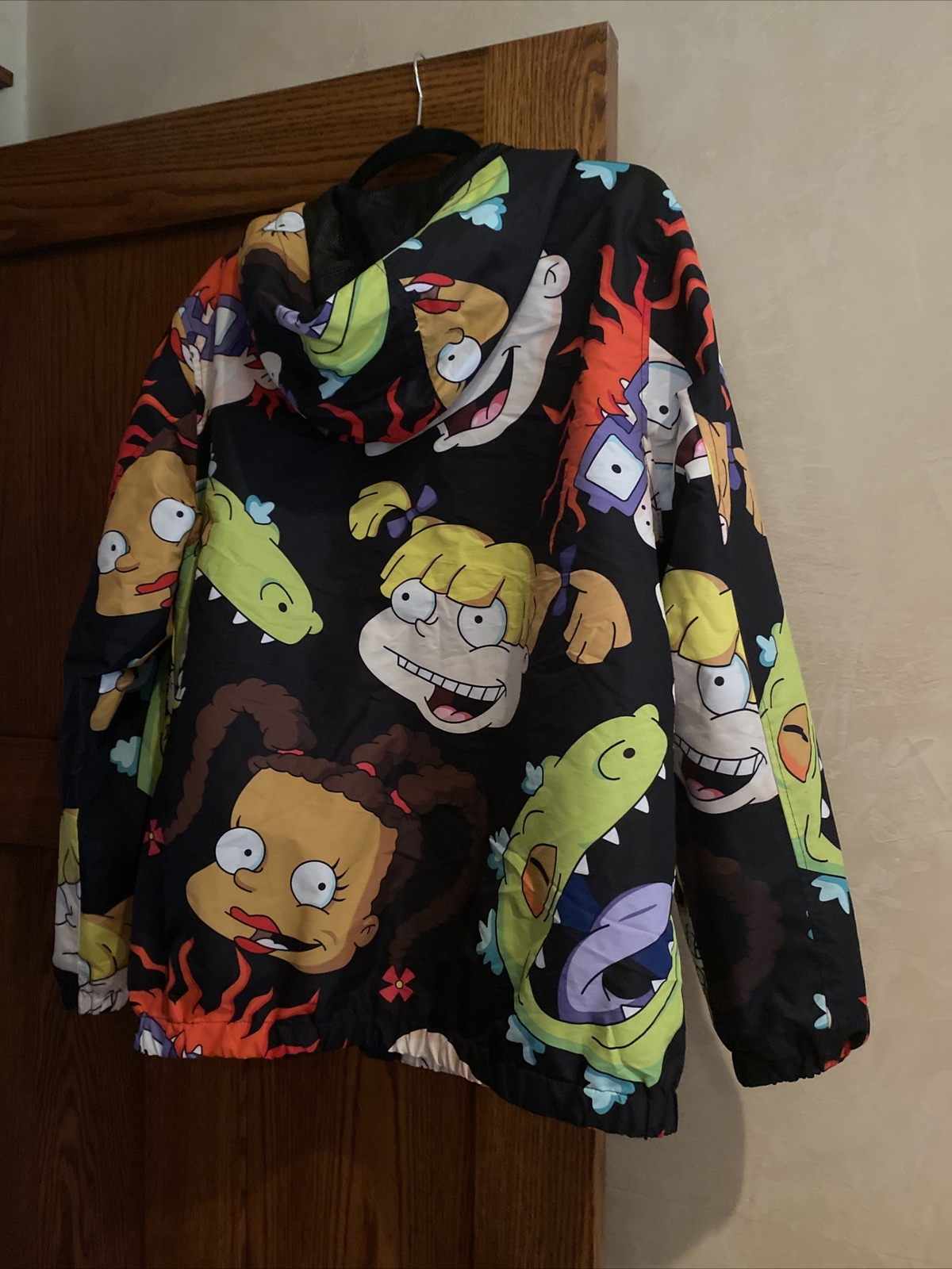 The Rugrats Members Only Women’s Black Jacket Size La… - Gem