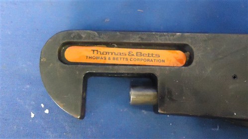 THOMAS & BETTS WT540 INTERCHANGEABLE DIE FRAME RATCHET HAND CRIMP TOOL ...