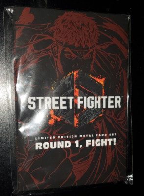UDON Street Fighter 6 Limited Edition Metal Card Set - Round 1 Fight ...