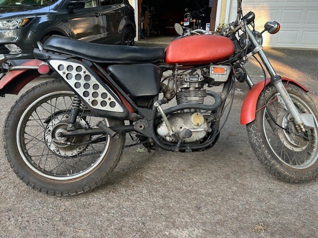 1971 Triumph T25SS/ Blazer 250 | eBay