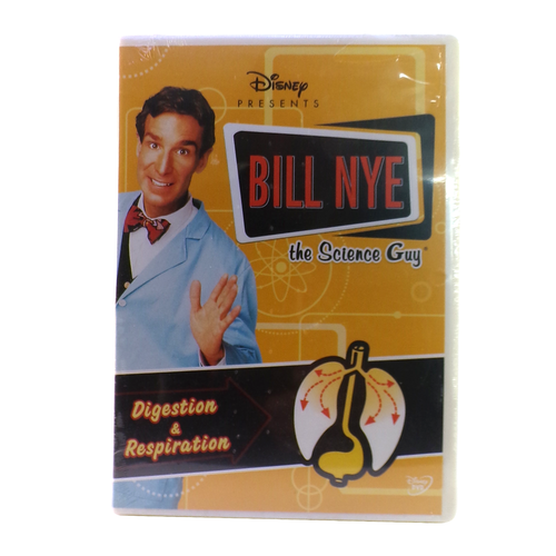 Disney presents BILL NYE THE SCIENCE GUY "Digestion & Respiration" DVD ...