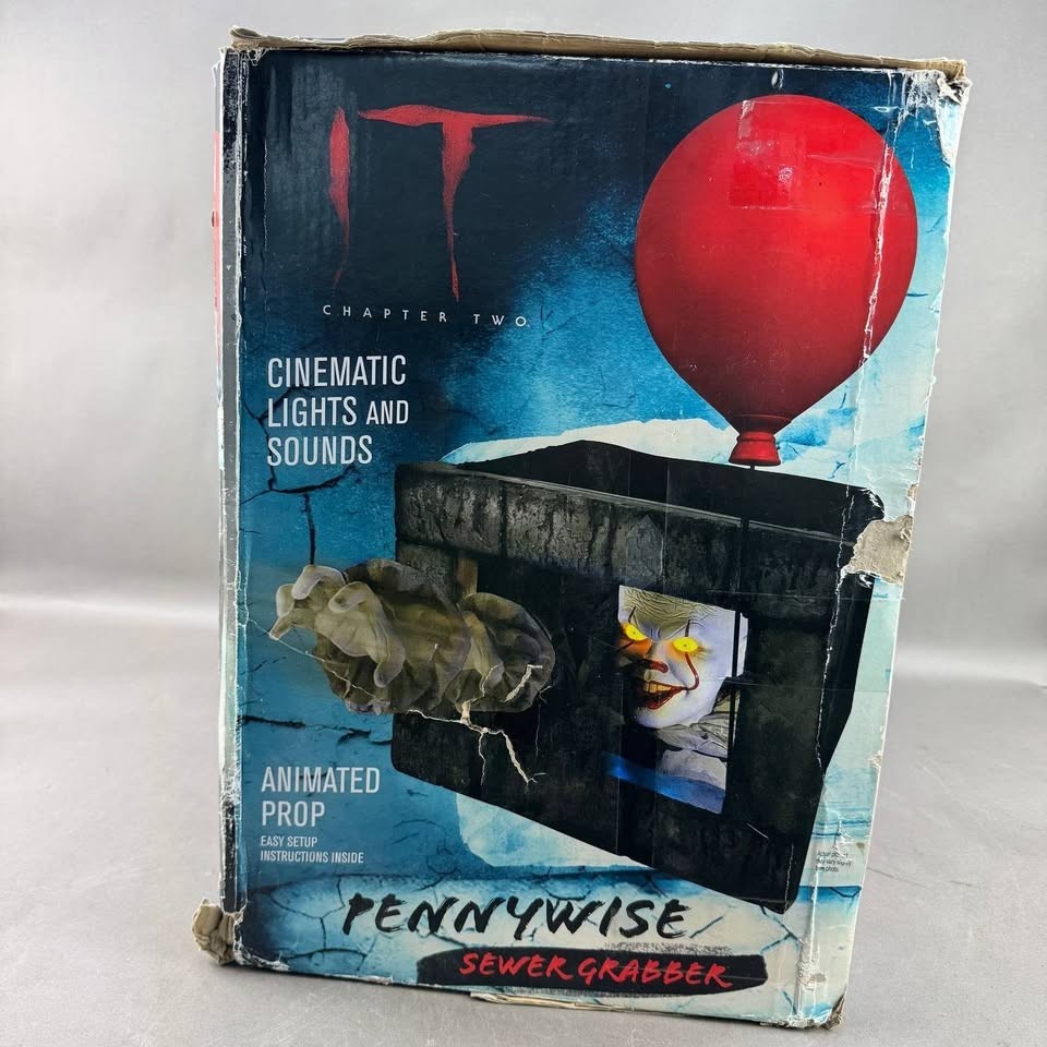 IT Pennywise Clown Sewer Grabber Animatronic Halloween | eBay