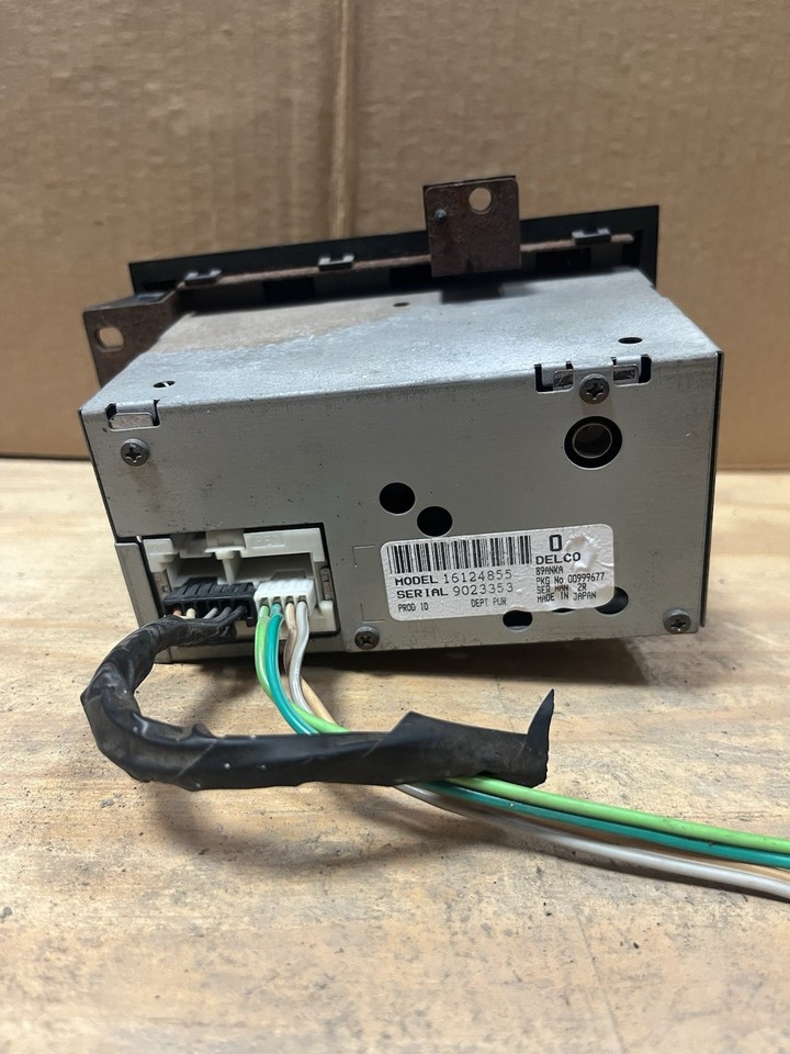 1988-1994 Chevy GMC AC Delco Radio Stereo AM/Mono Vintage Rare OEM 3435 ...