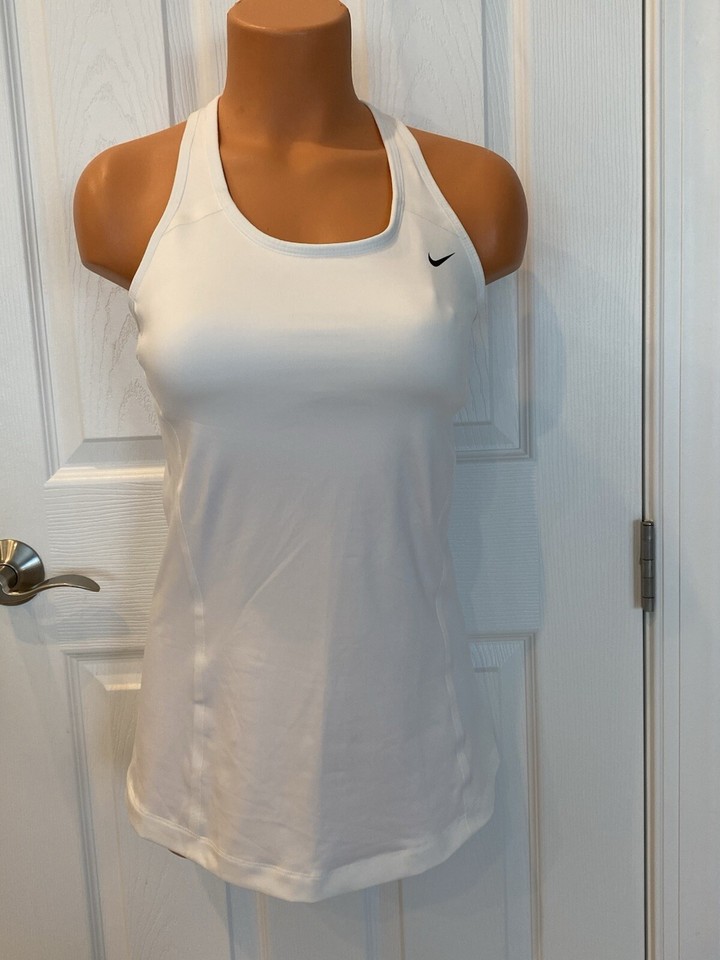 Nike Women’s Dri-Fit Racerback Tank Top W/SHELF BRA Size Large NWOT | eBay