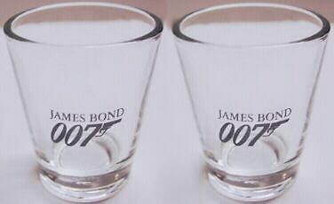 Great Lot of 2 James Bond 007 Shot Glasses | eBay