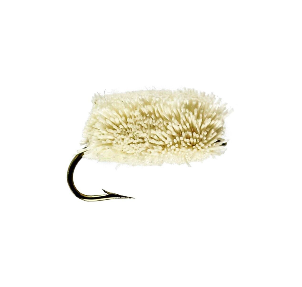 3 x Mullet Floating Bread Flies - Size 10 - Barbed Saltwater Coastal ...