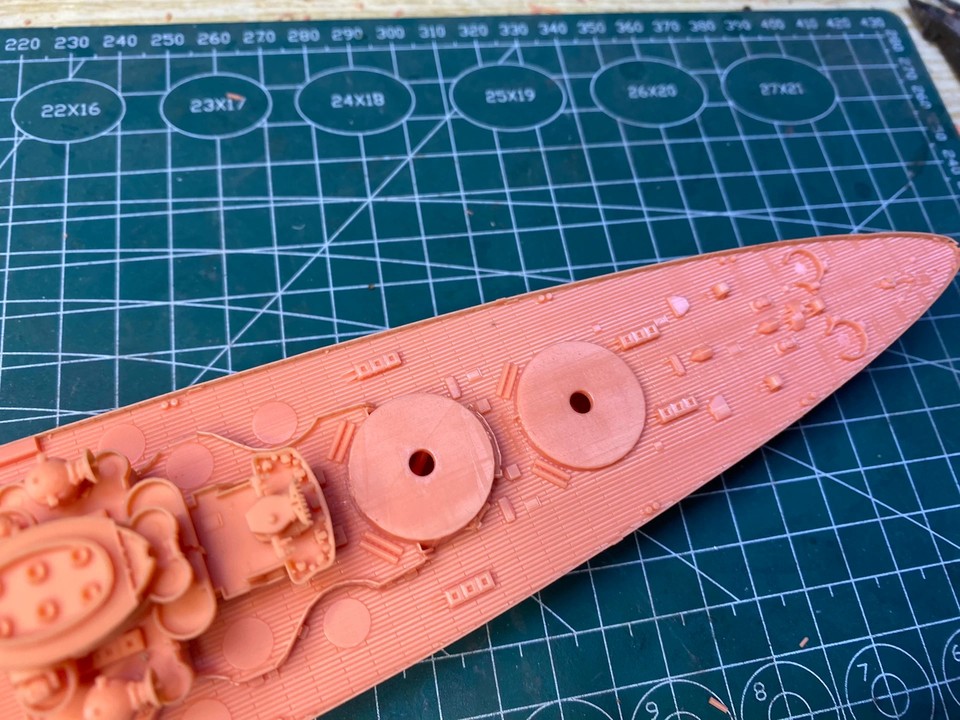 3D Printed 1/700 German Battleship Mecklenburg Unpainted Model Kit HOT ...