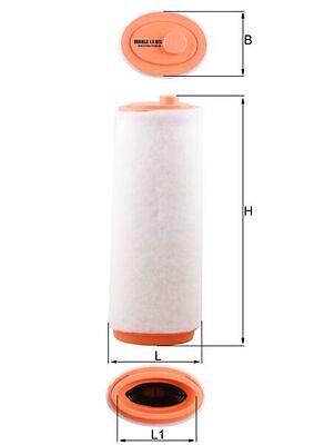 MAHLE LX 823 Air Filter for sale online | eBay