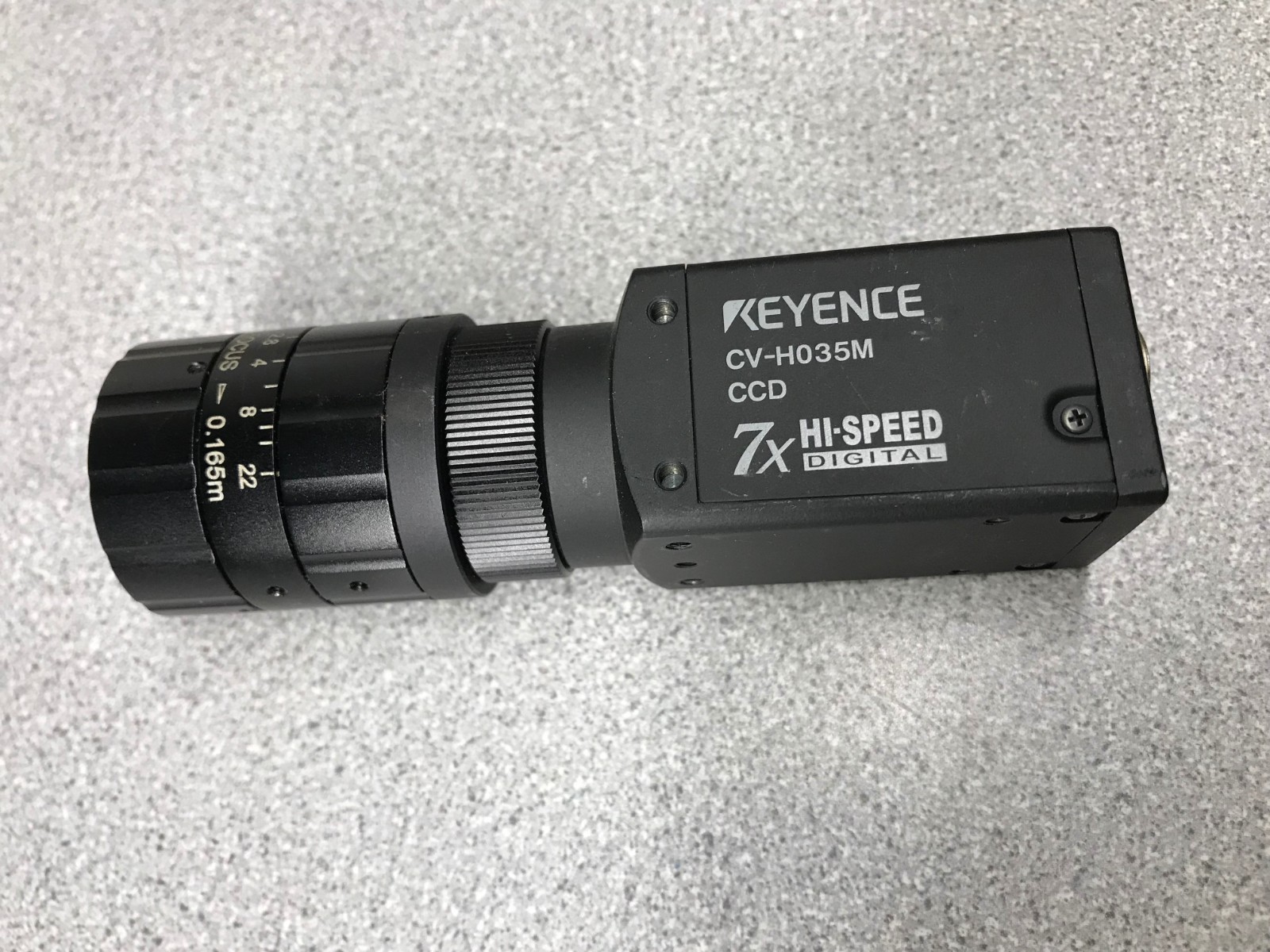 Keyence CV-H035M CCD 7x Hi-Speed Camera w EO35mm Lens | eBay