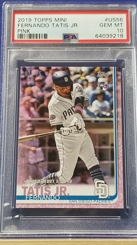 Fernando Tatis Jr. - 2019 Topps On Demand Mini Pink RC #US-56 PSA 10 #3 ...