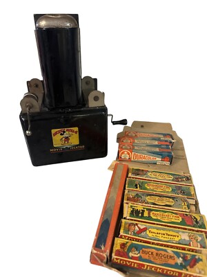 Rare 1930's Mickey Mouse Movie Jecktor 9 Animated rolls of film ...